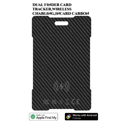 Universal Find my wallet Card tracker-inCard Carbon - Winnershine